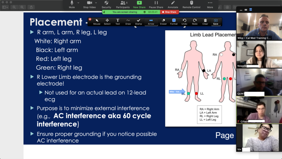 12 Lead ECG Interpretation Virtual Class 4-hour Authorized Course
